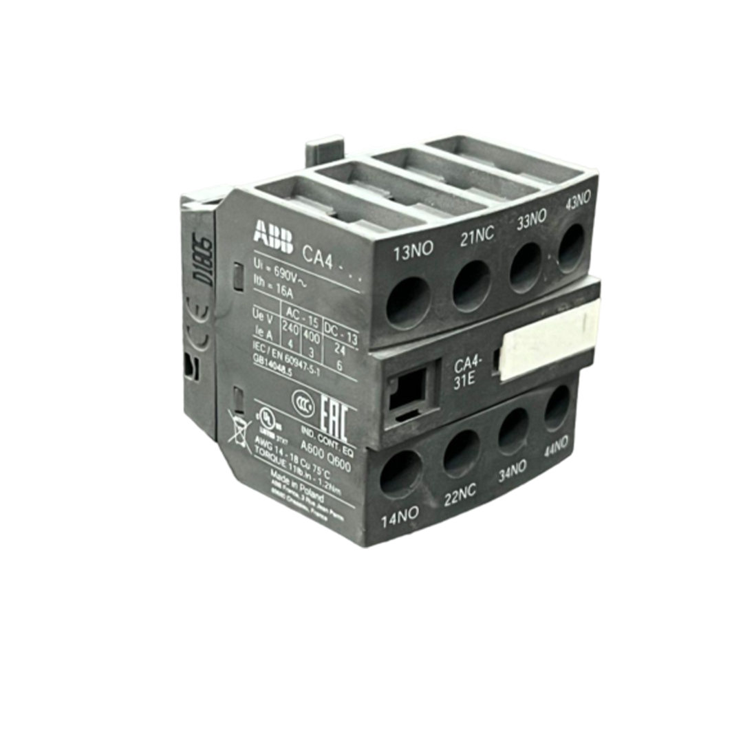 خرید و قیمت تیغه کمکی کنتاکتور ABB CA4-31E - وزنه گستر آریا