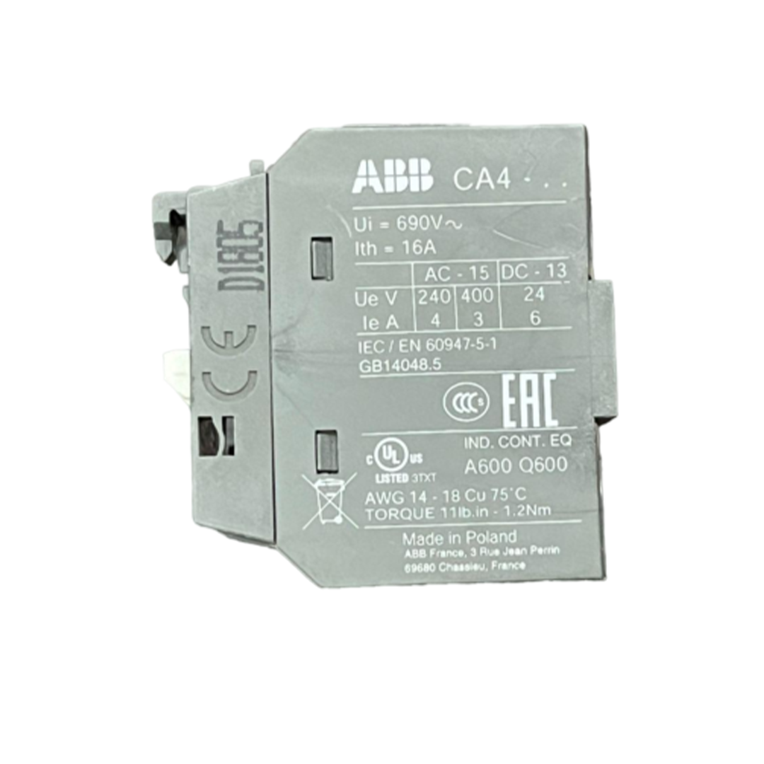 خرید و قیمت تیغه کمکی کنتاکتور ABB CA4-31E - وزنه گستر آریا